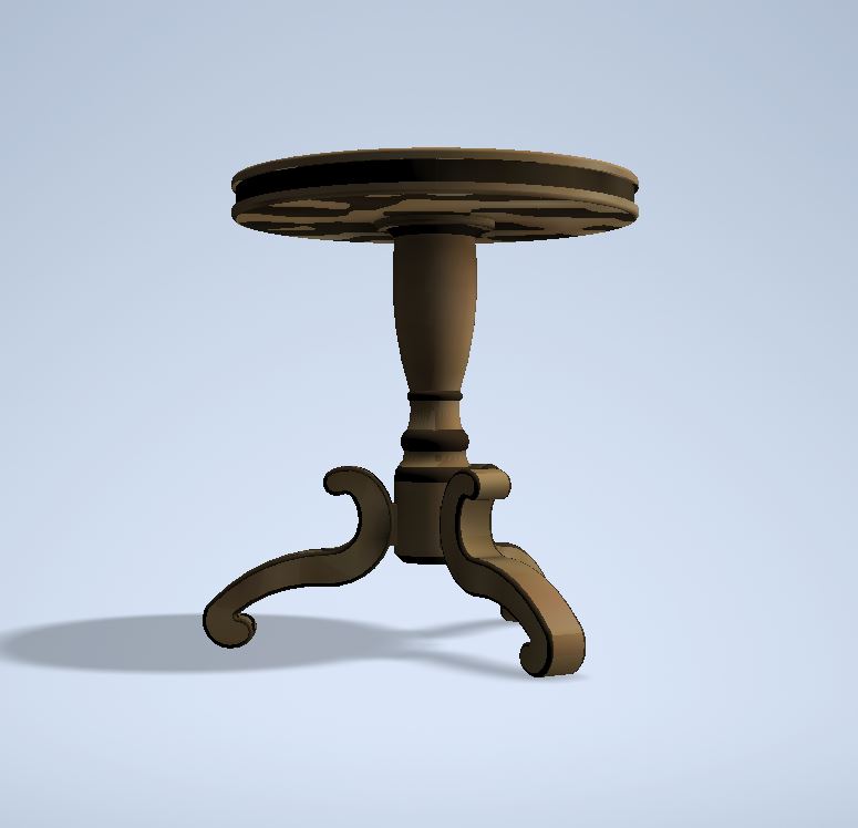 STL file TABLE Nº5 🪵・3D printer model to download・Cults