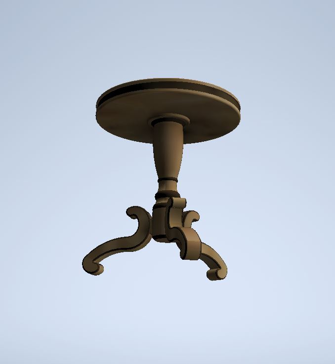 STL file TABLE Nº5 🪵・3D printer model to download・Cults