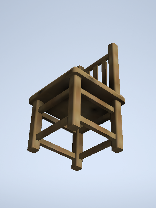 STL file CHAIR nº3 🪑・Model to download and 3D print・Cults