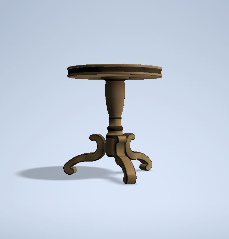 STL file TABLE Nº5 🪵・3D printer model to download・Cults