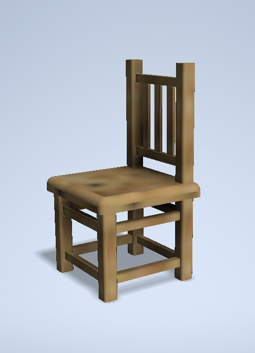 STL file CHAIR nº3 🪑・Model to download and 3D print・Cults