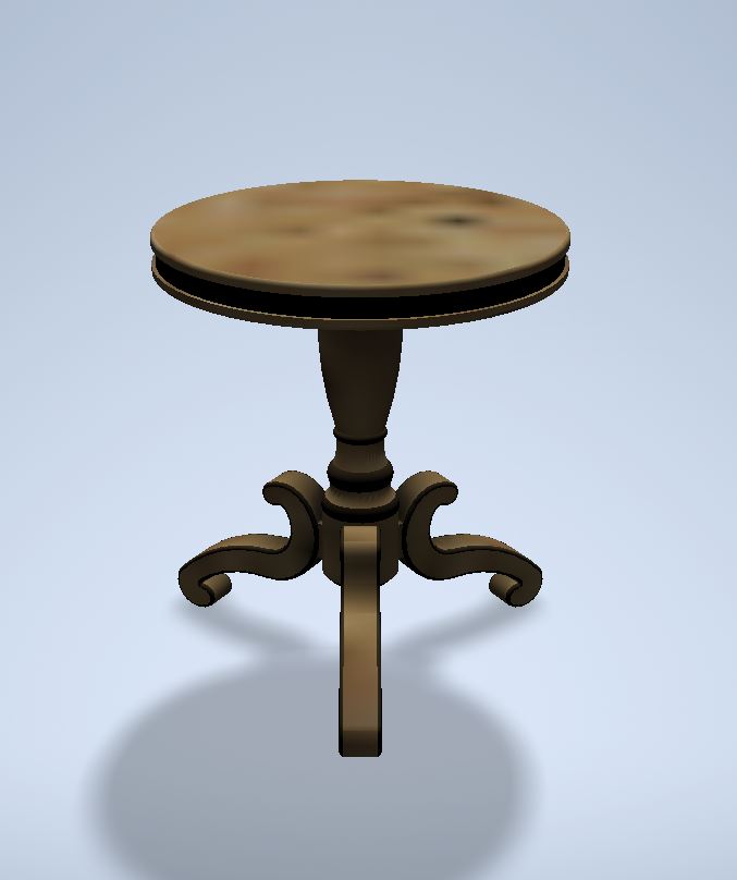 STL file TABLE Nº5 🪵・3D printer model to download・Cults