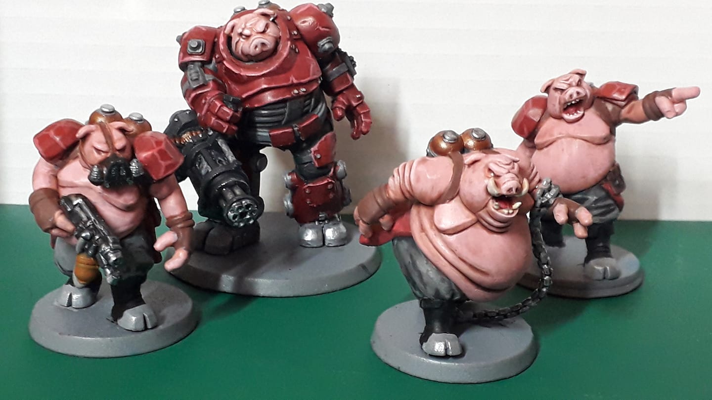 Free STL file War Pigs: Mech-Suit・3D printable object to download・Cults