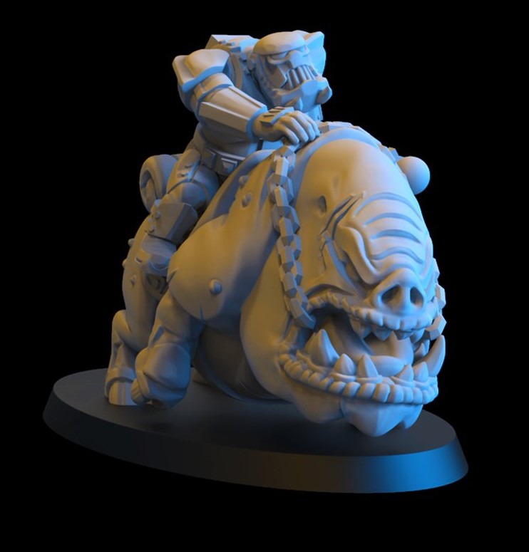 STL file Squighog & Stormtroopa 🫡・Model to download and 3D print・Cults