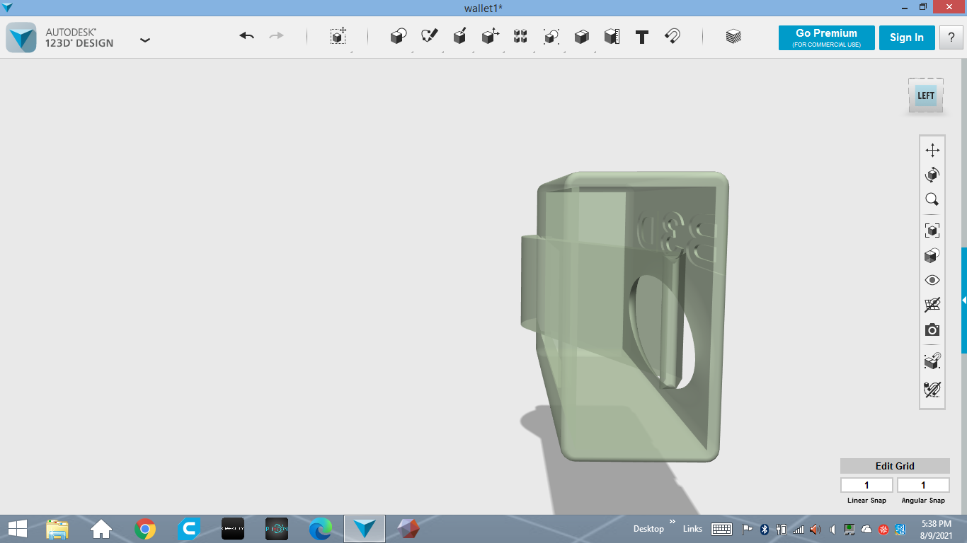Free STL file card-wallet-2-sizes・3D print design to download・Cults
