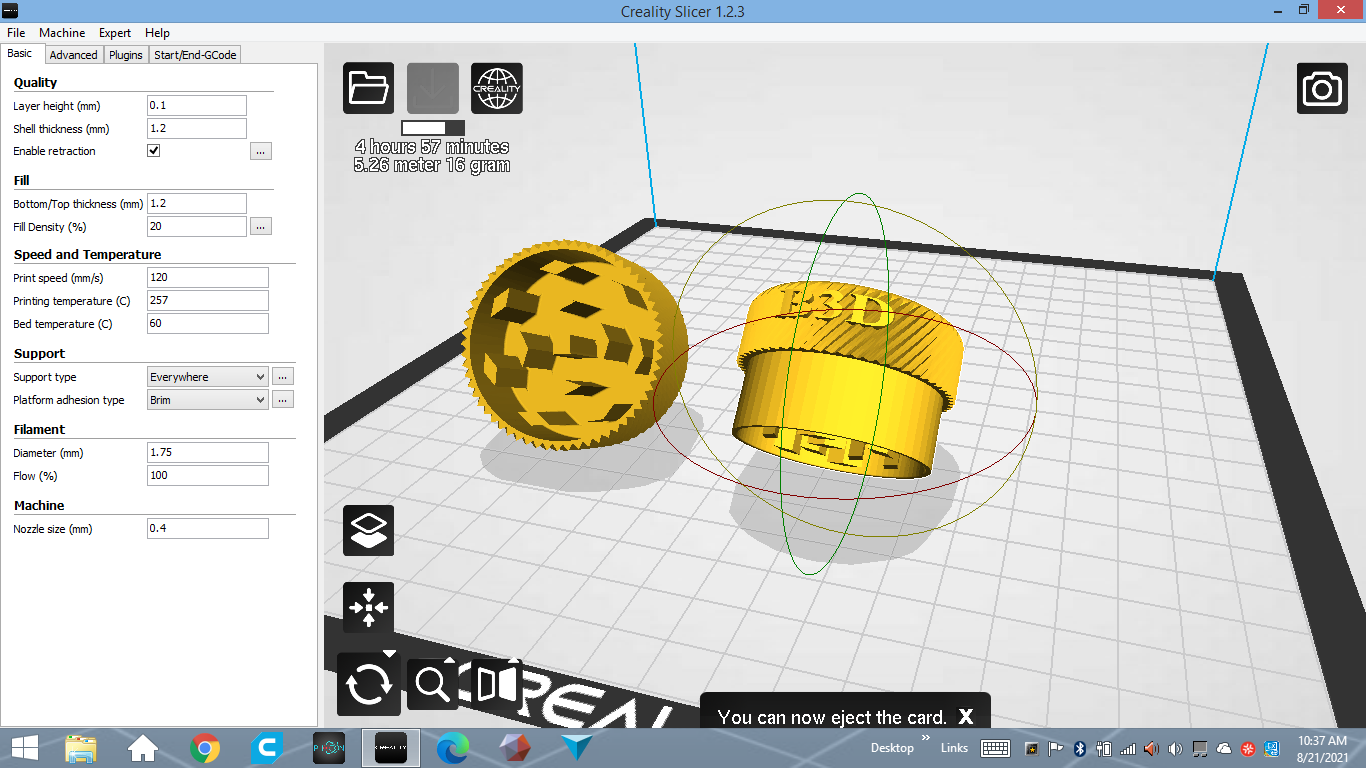 Free STL file B3D mini grinder 🌿・3D printable model to download・Cults
