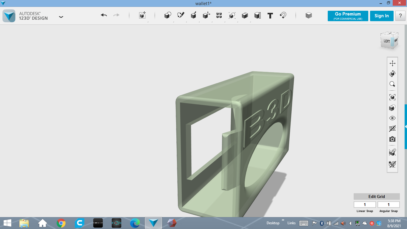 Free STL file card-wallet-2-sizes・3D print design to download・Cults