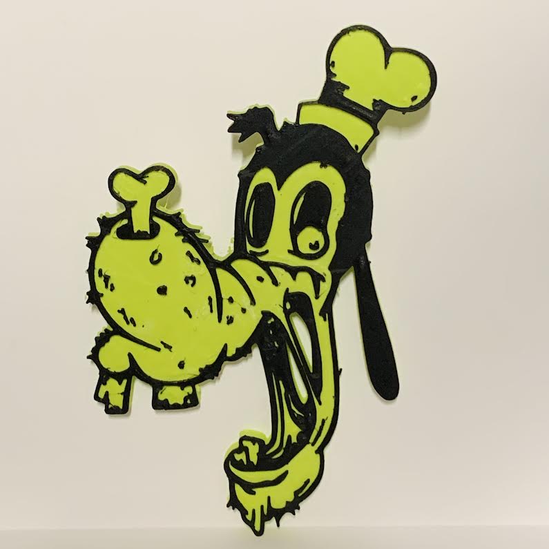 Free STL file Zombie Goofy・3D print design to download・Cults