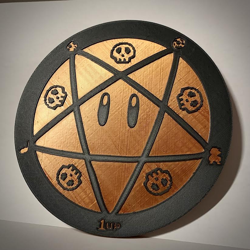 3D printable Mario x Satan jewelry box • made with ender 3 pro・Cults