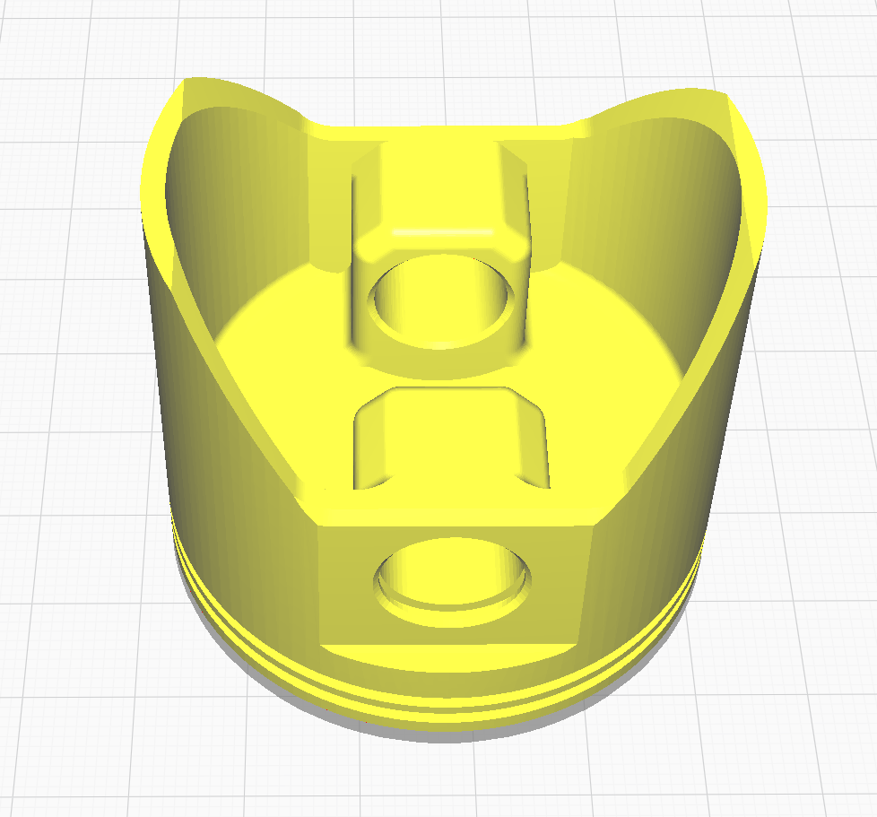 Fichier STL gratuit Piston standard 50mm・Idée pour impression 3D à ...