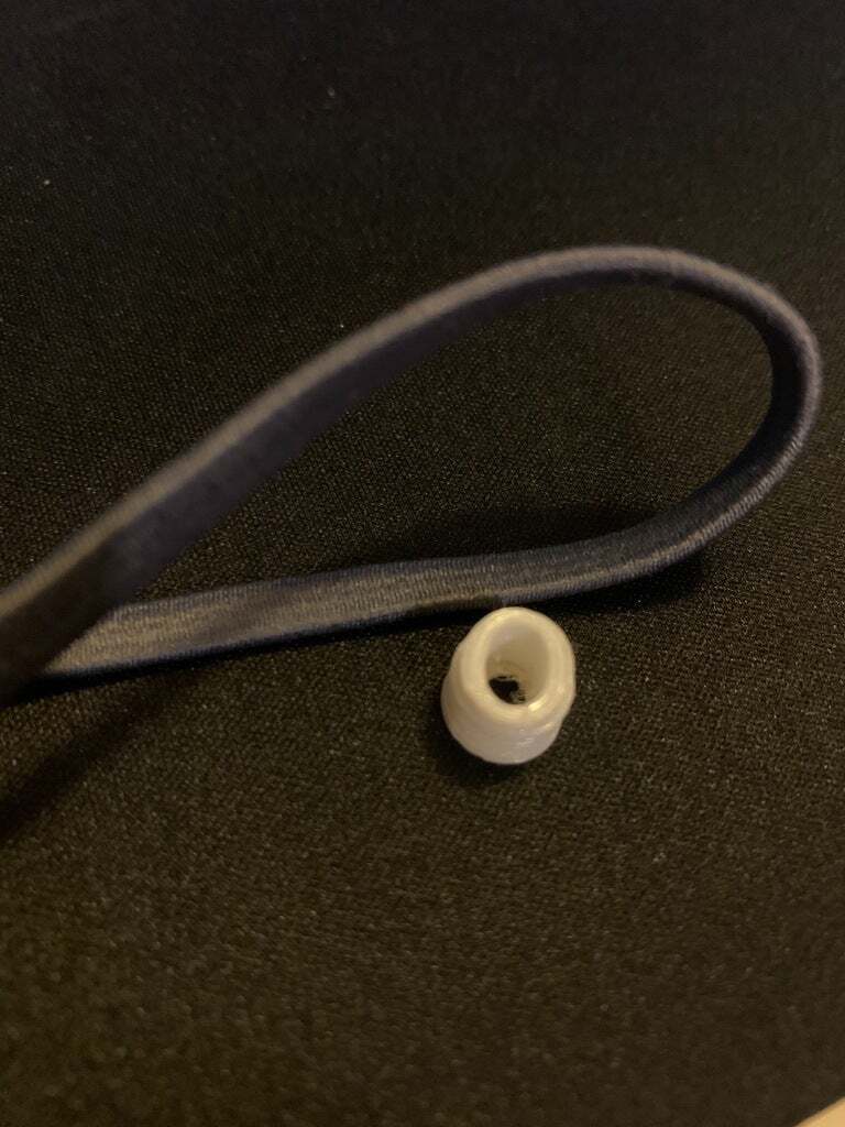 Free STL file Cord Locks for Surgical Mask Elastic・3D printing design ...