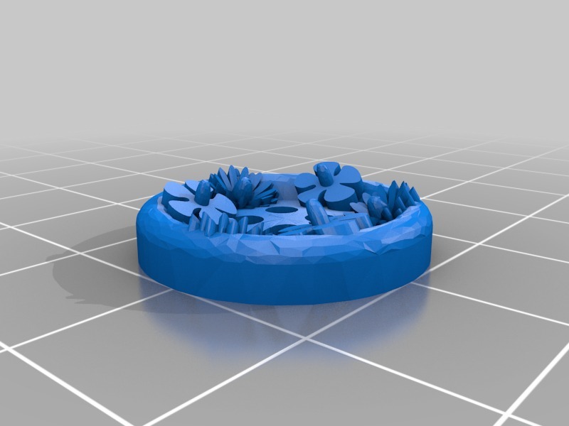 Free 3D file Flower button・3D printer model to download・Cults