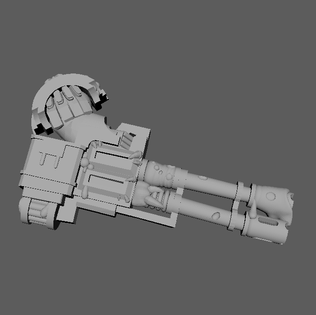 Free STL file Disgustingly Resilient Reaper Autocannon ⚔・3D printing ...