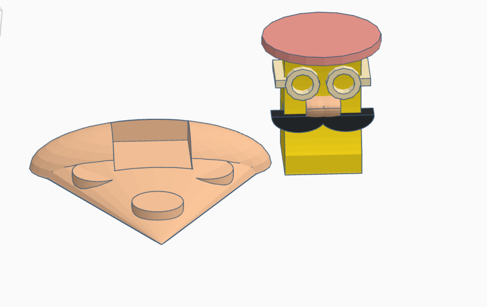 Free STL file pineapple on pizza man ?・3D printing template to download ...