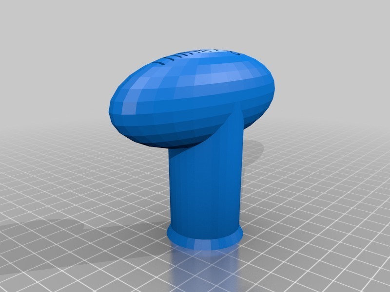 Free 3D file Fun "waka ama" handle for Orka Paddle half.・3D printable ...