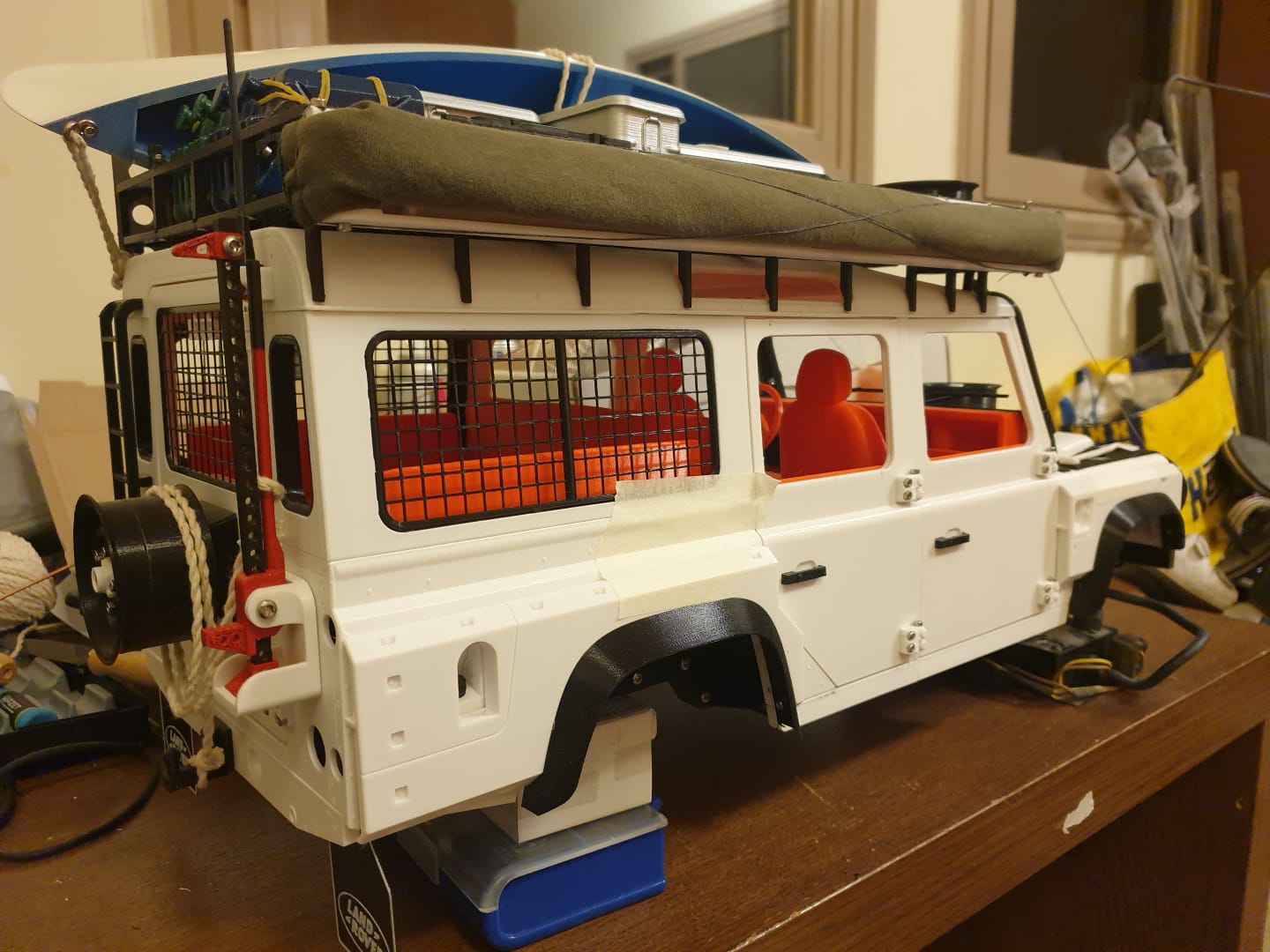 Archivo STL Toldo (funcional) para 3Dsets Landy Wagon 🎲・Modelo para ...