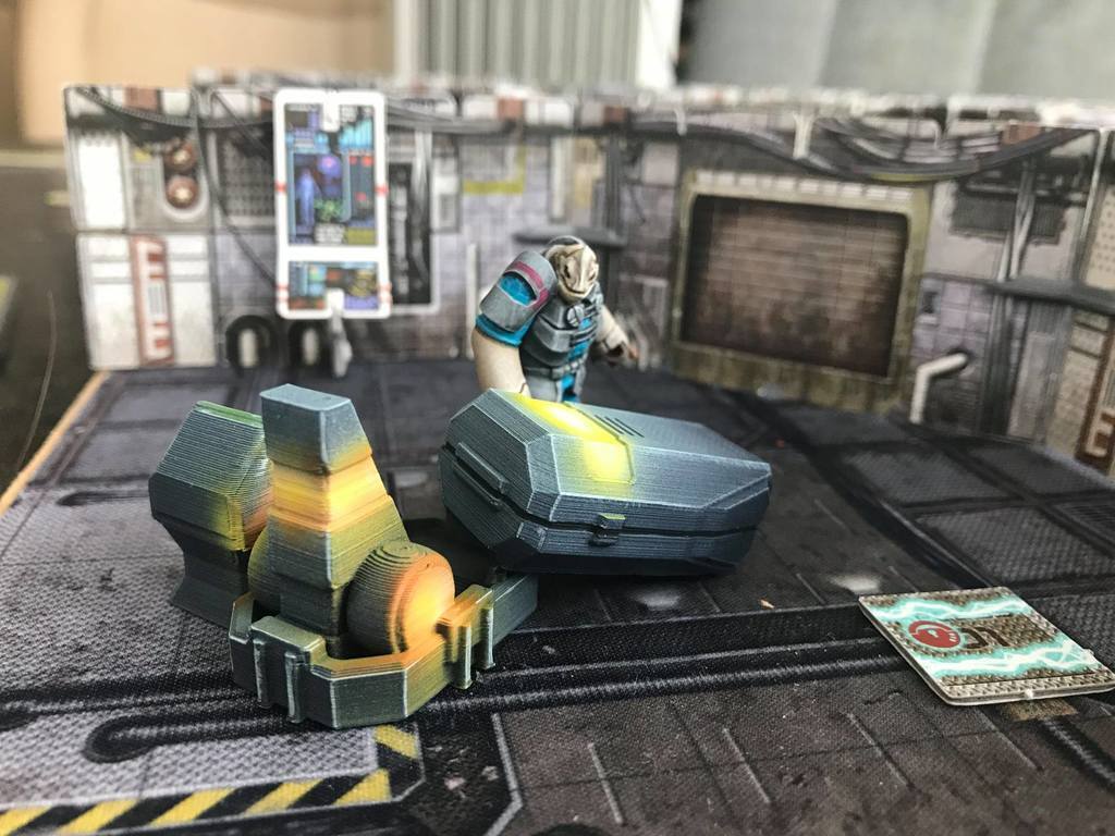 Free STL file Cryo Pod remix (removable unit and base) for Core Space ...