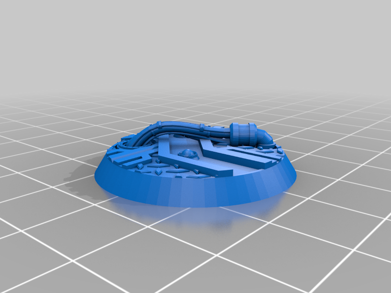 Free STL file 32mm Sci Fi miniature bases: 40k Necromunda etc. 🎲・3D ...