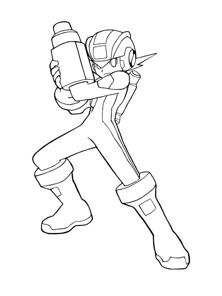Free 3D file megaman battle network・3D printing template to download・Cults