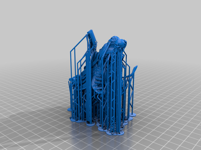 Archivo 3D gratis lich con soporte de resina reparado・Objeto para impresora 3D para descargar・Cults