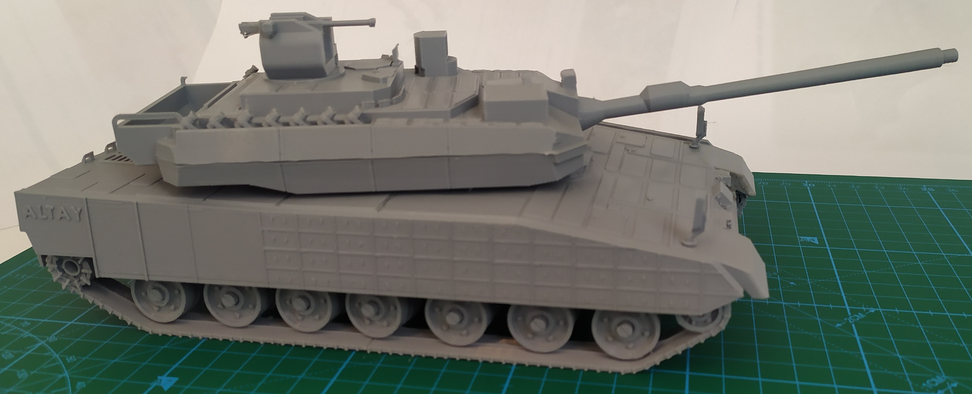 STL file Altay Main Battle Tank. 🪖・3D print model to download・Cults