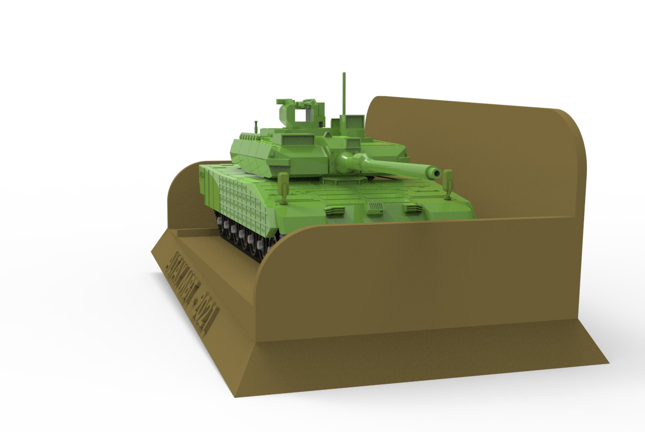 STL file Altay Main Battle Tank. 🪖・3D print model to download・Cults