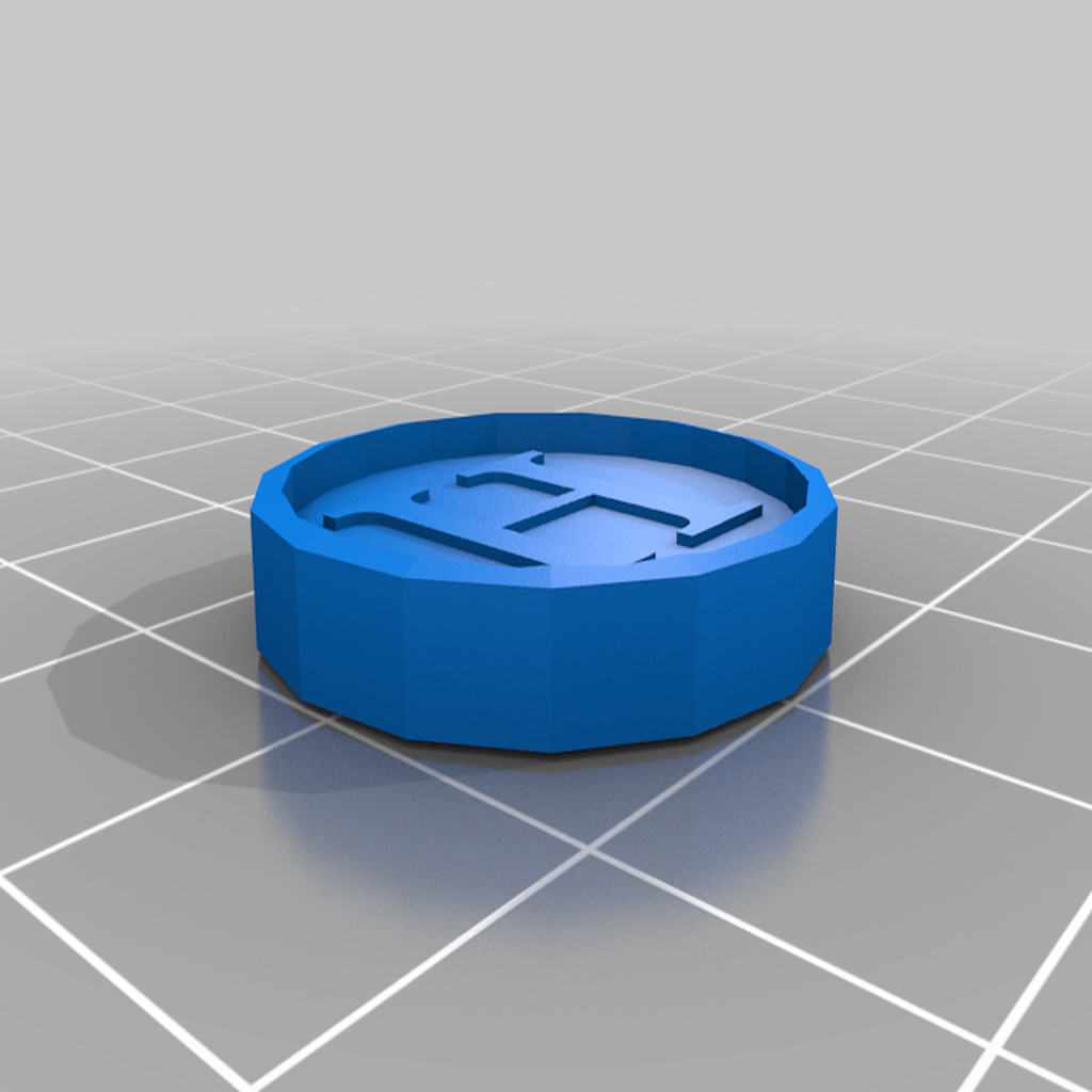 Free STL file Monogram Coin・3D printer design to download・Cults