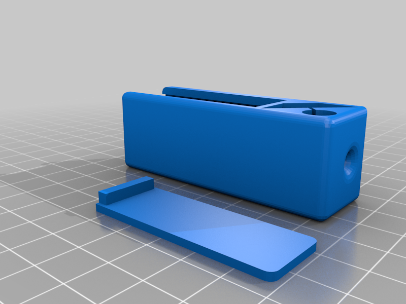 Free STL file Filament cutter 1.75mm w/ compartment and rounded full ...