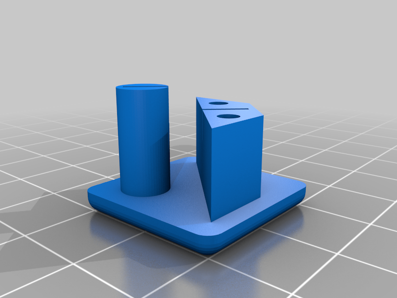 Free STL file Filament cutter 1.75mm w/ compartment and rounded full ...