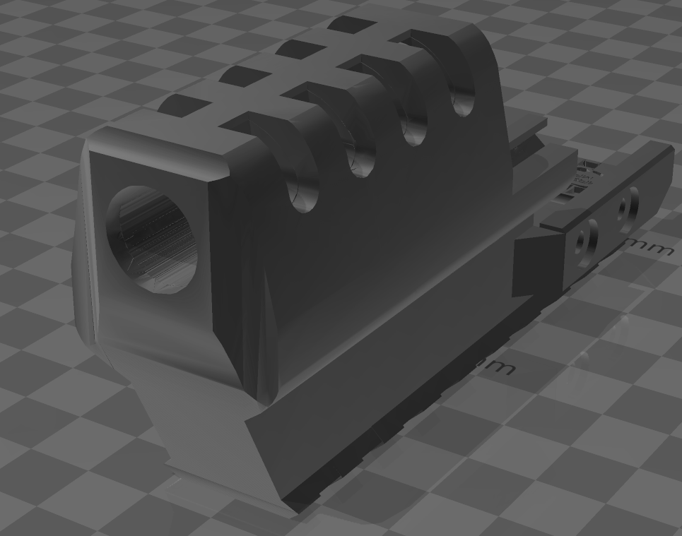 STL file hi capa short and long john wick compensator・3D printing model to download・Cults