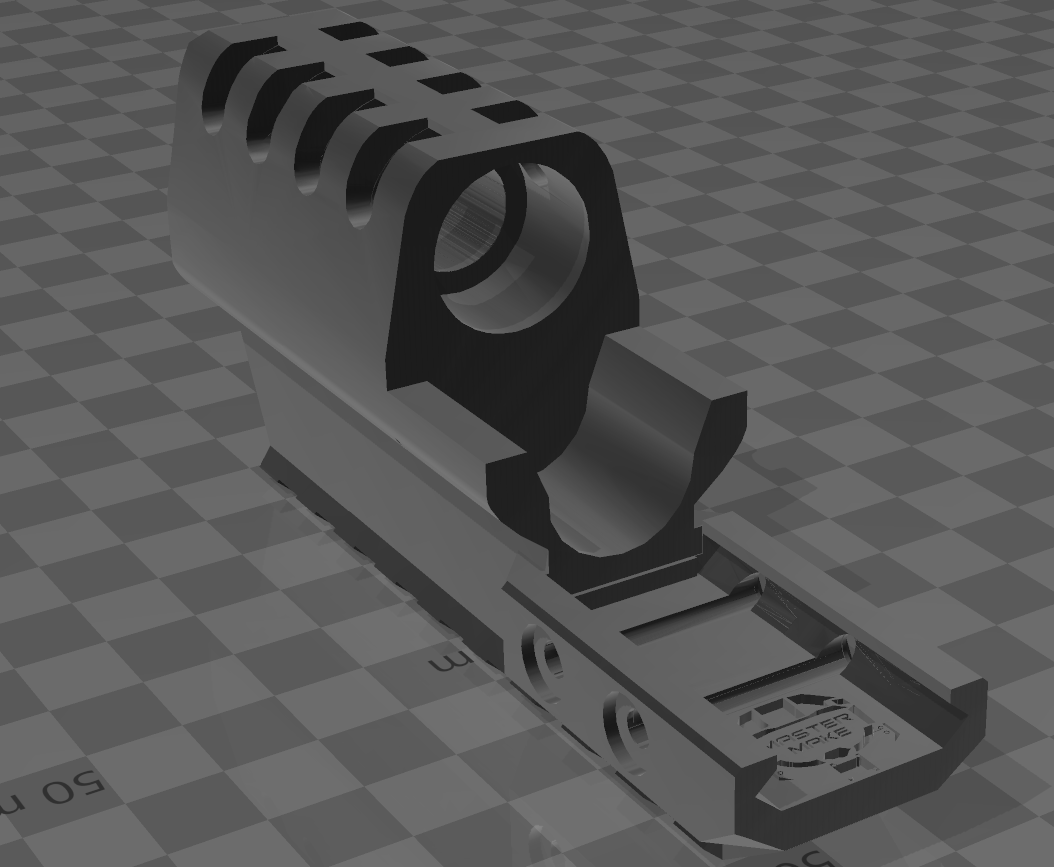 STL file hi capa short and long john wick compensator・3D printing model to download・Cults