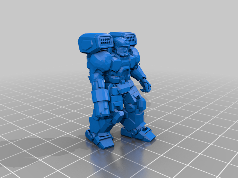 Free 3D file 6mm battle armour 🤖・3D printable model to download・Cults