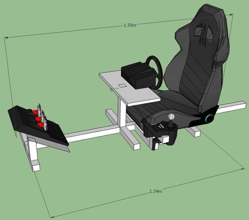 Free STL file Gaming / Race Seat・3D printable model to download・Cults
