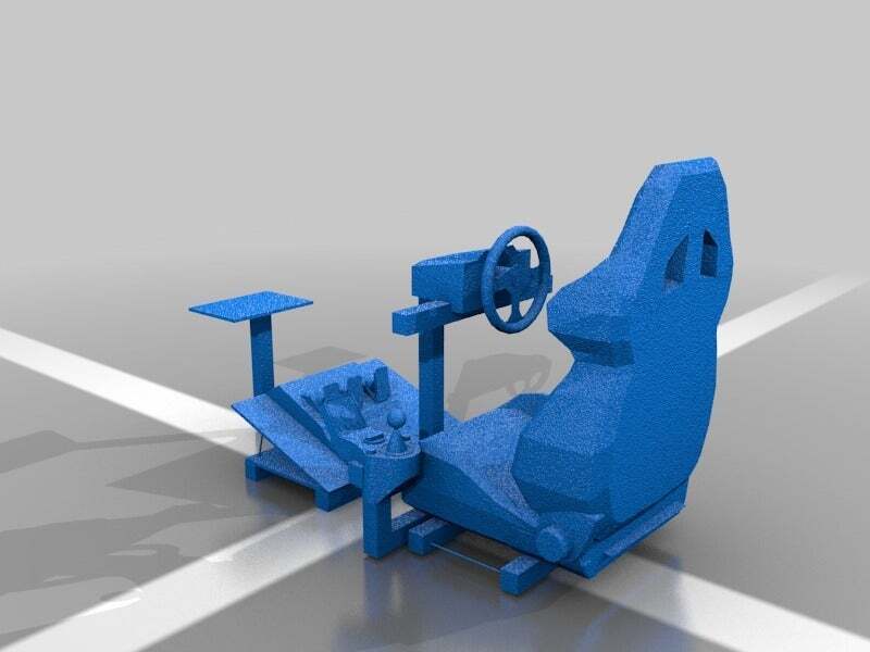 Free STL file Gaming / Race Seat・3D printable model to download・Cults