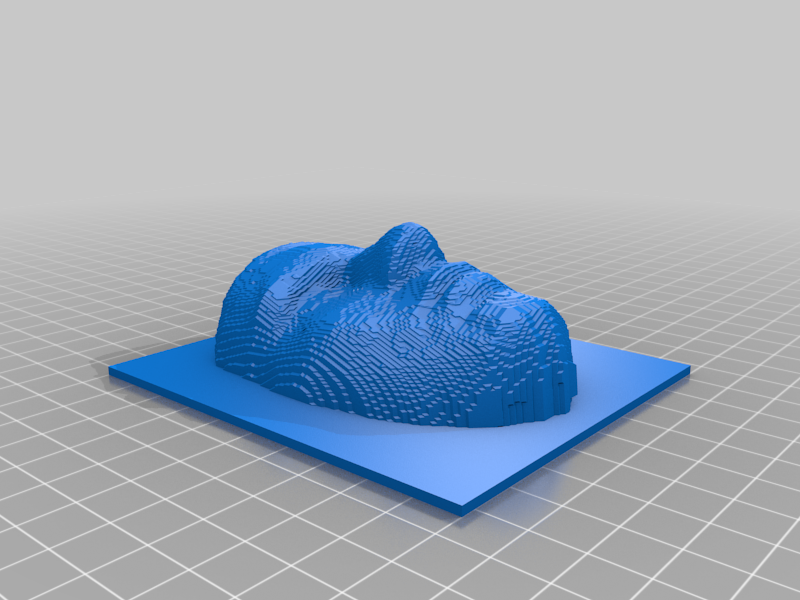 Free STL file Face scan v1 🩻・3D printable design to download・Cults