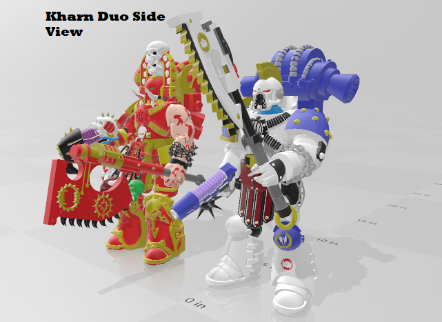 Free STL file McFarlane Custom 8.5in Kharn the Betrayer Duo ⚔・3D ...