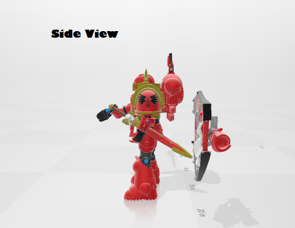 Free STL file Custom Blood Angels Bladeguard Veteran 🩸・3D printing idea ...