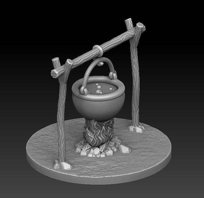 Free STL file campfire・3D printable design to download・Cults
