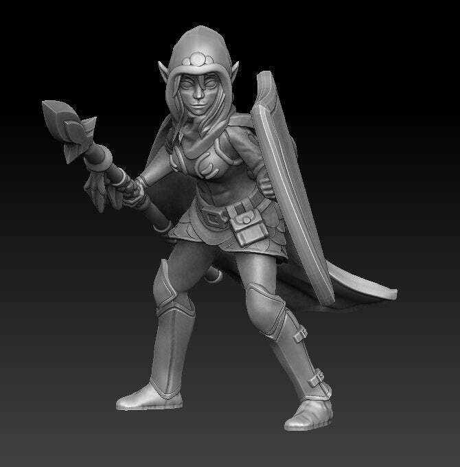 Archivo STL gratuito Elfo explorador・Objeto imprimible en 3D para ...