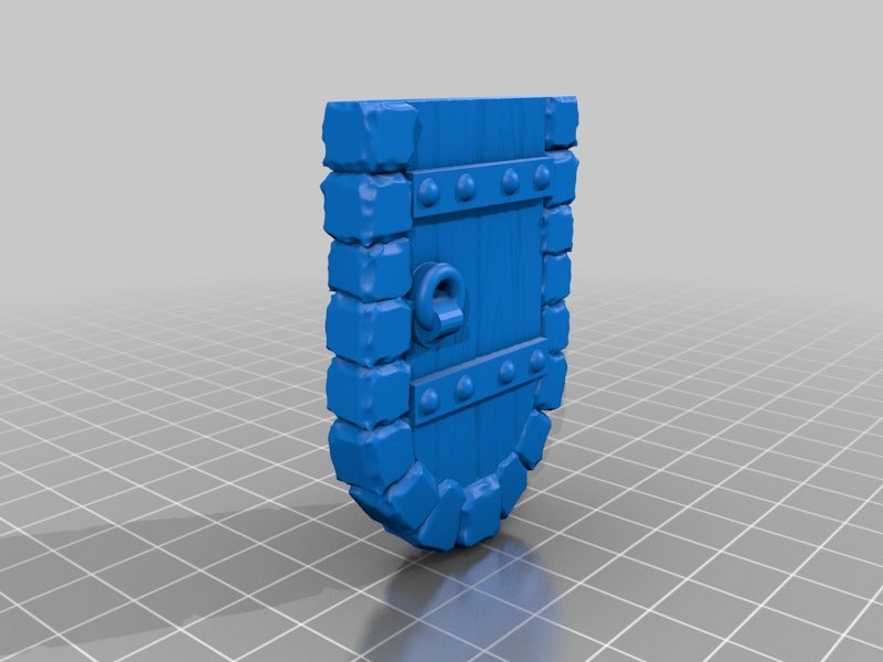Free STL file Dungeon door・3D printer design to download・Cults