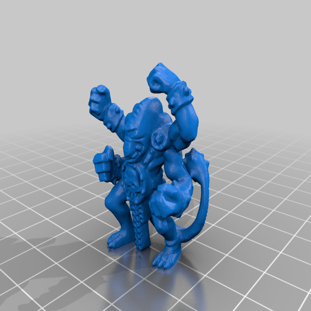 Free STL file HeroQuest - Fimir Overlord・3D printer design to download ...