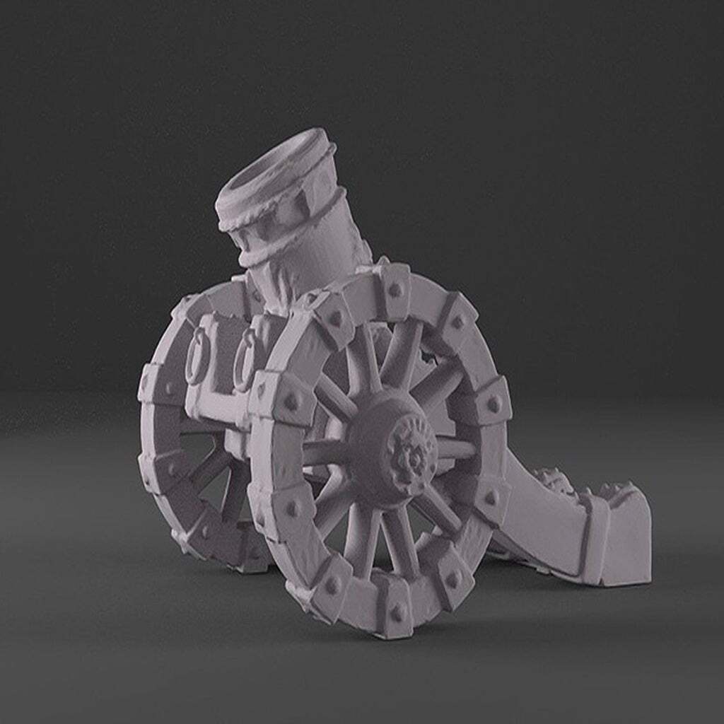 Free STL file Battle masters - Imperial Mortar ⚔・Object to download and ...