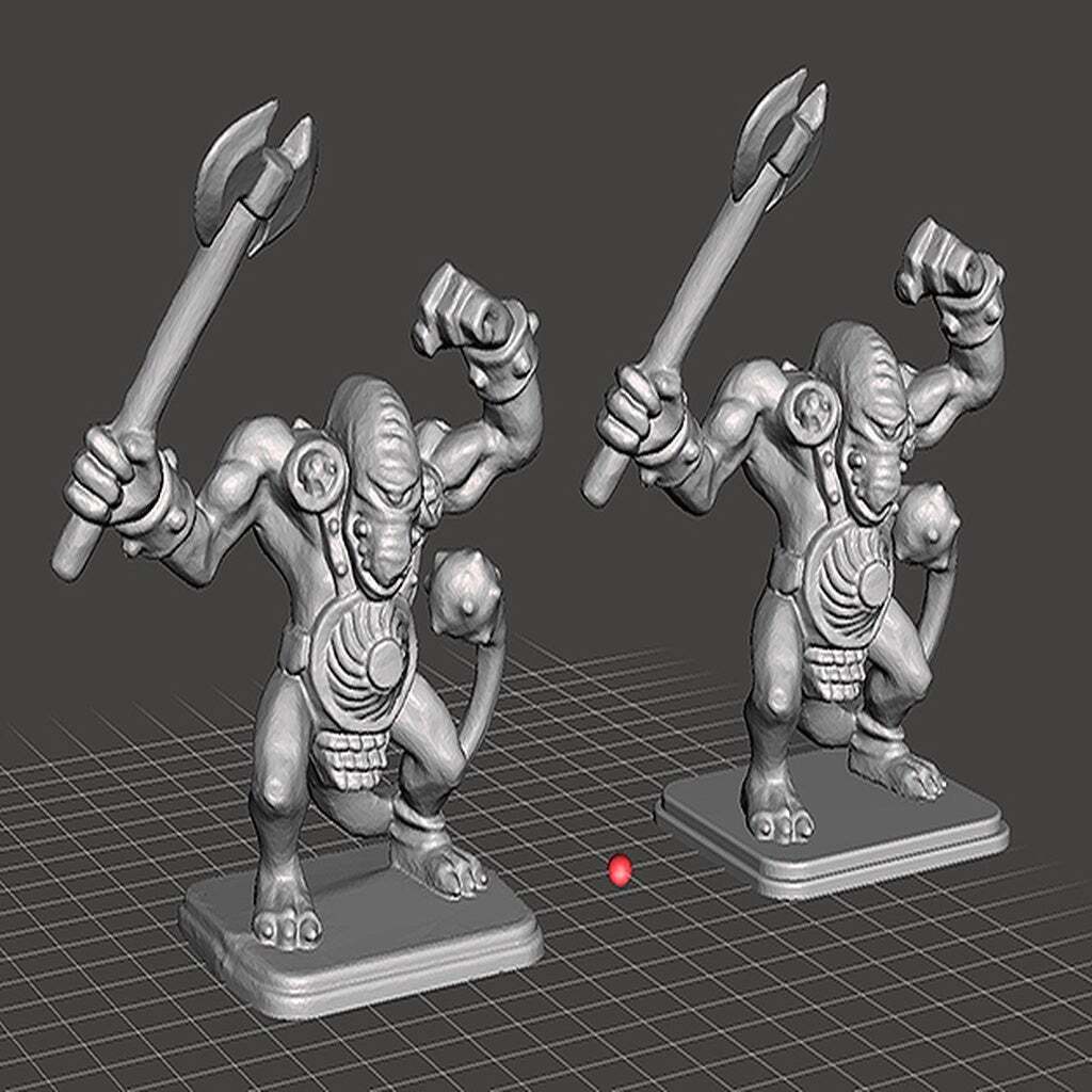 Archivo STL gratis HeroQuest - Fimir reparado・Diseño de impresión 3D ...