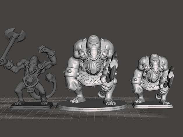 Free STL file HeroQuest - Fimir "the rare one"・3D printing model to ...