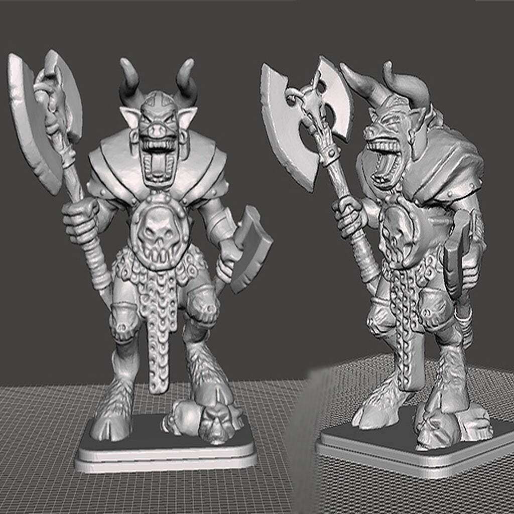 Free STL file HeroQuest - Beastlord ⚔・3D printable model to download・Cults