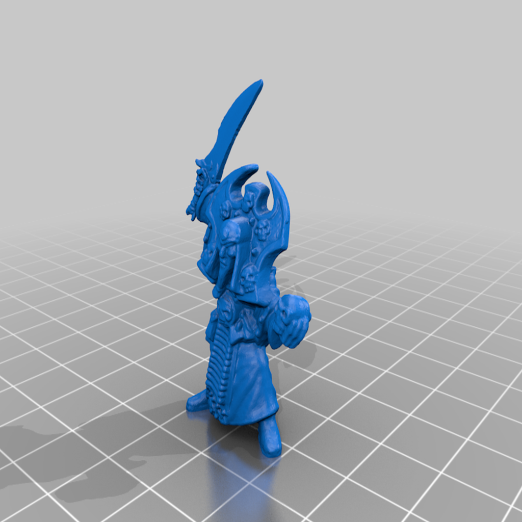 Free STL file HeroQuest - Wizards of Morcar - Necromancer Fanrax ...