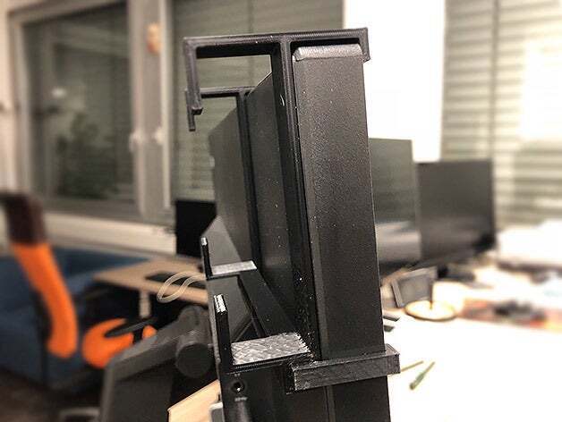 Free STL file Customizable rectangular things Holder...・Model to ...