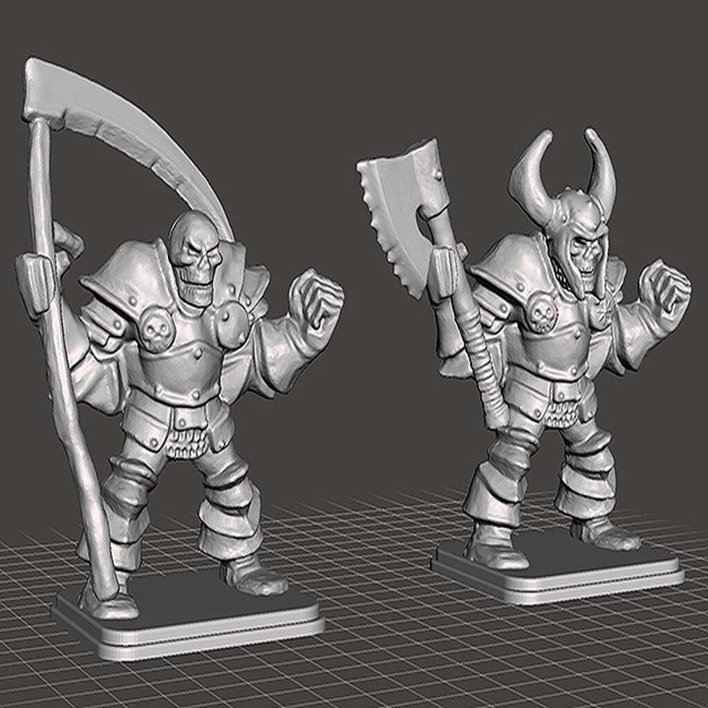 Free STL file HeroQuest Chaos Skeleton ⚔・3D printer model to download・Cults