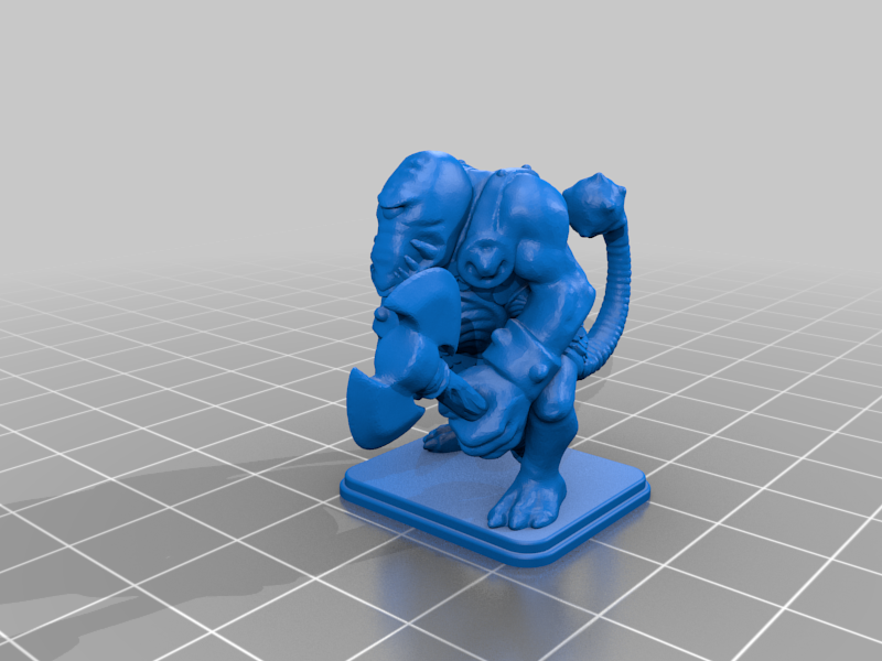 Free STL file HeroQuest - Fimir "the rare one"・3D printing model to ...