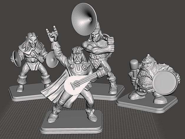 Free STL file HeroQuest - Bardic Revolution ⚔・3D printing idea to ...